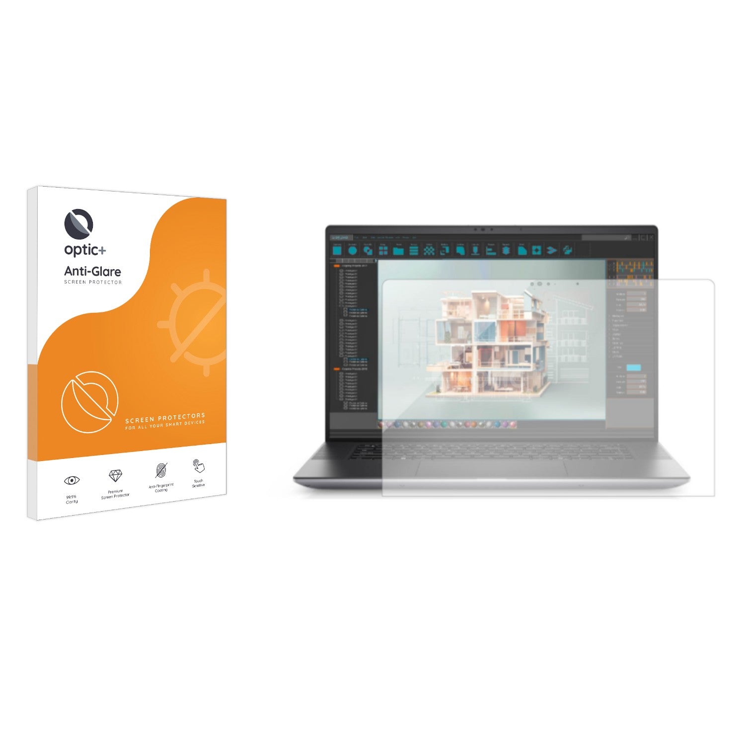 Optic+ Anti-Glare Screen Protector for Dell Precision 5690 Workstation ...