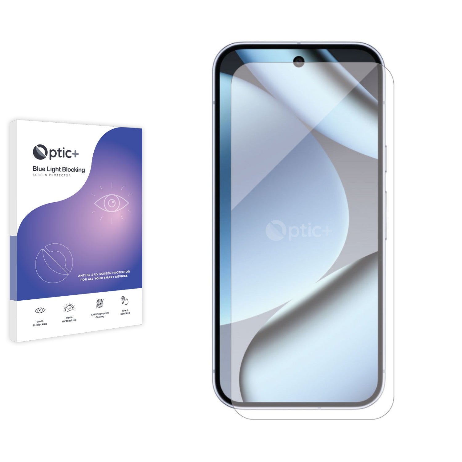 Optic+ Blue Light Blocking Screen Protector for Google Pixel 10 Pro ...