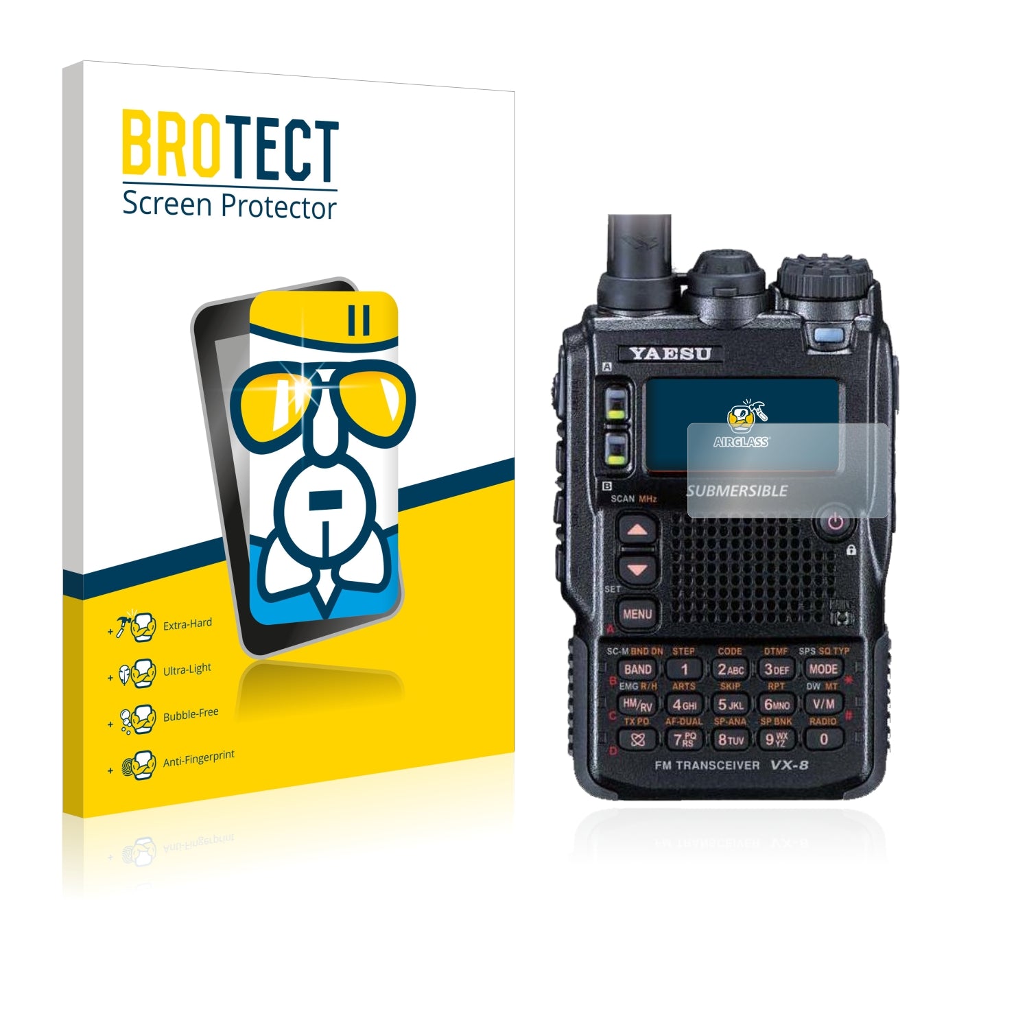 Screen Protectors for Yaesu VX-8DE – ScreenShield