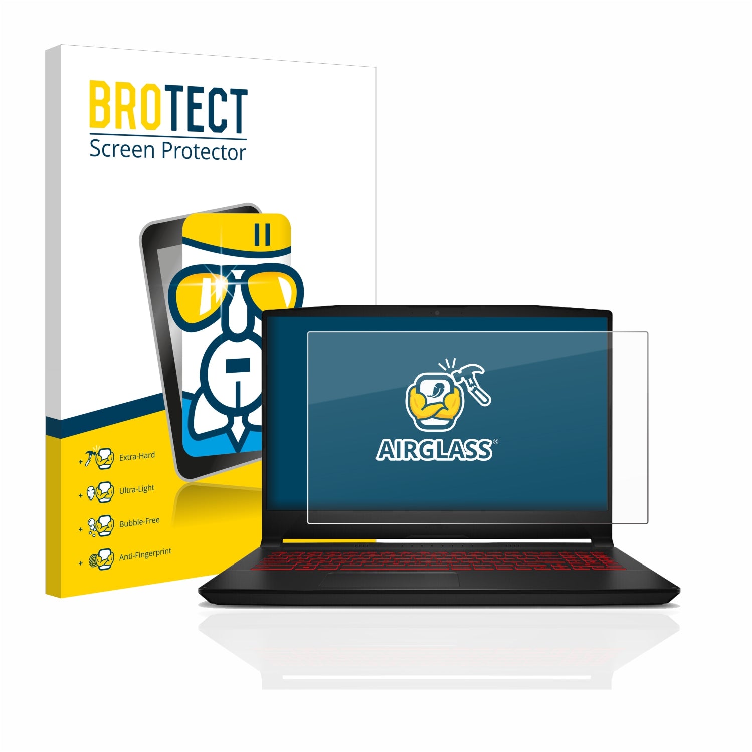 Nano Glass Screen Protector for MSI Katana GF66 12 - ScreenShield - The ...