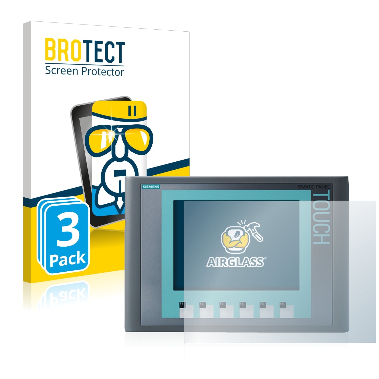 Screen Protectors for Siemens Simatic HMI KTP 600 Basic Color PN ...