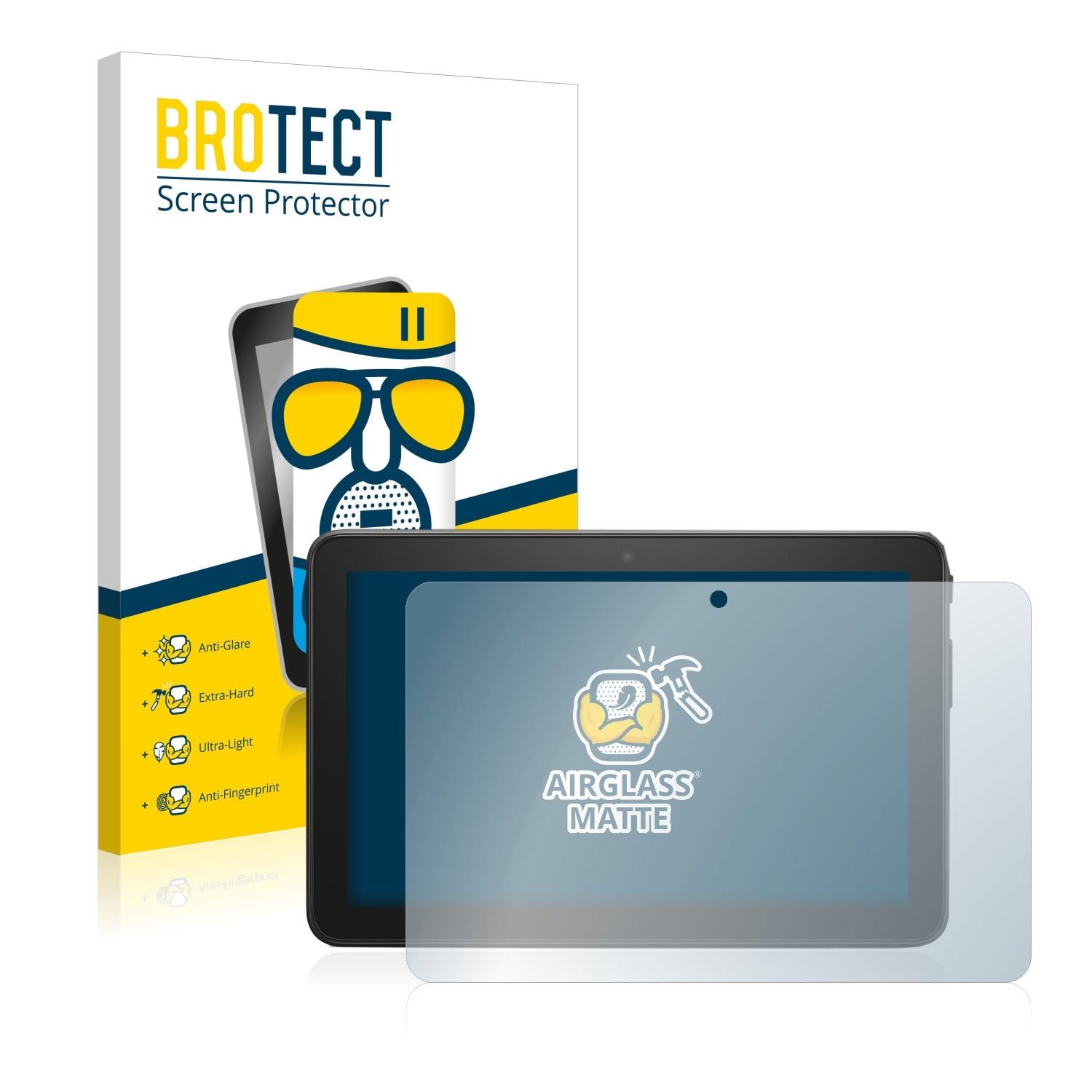 Screen Protectors for Amazon Fire 7 2022 - Nano Glass, Anti-Glare ...